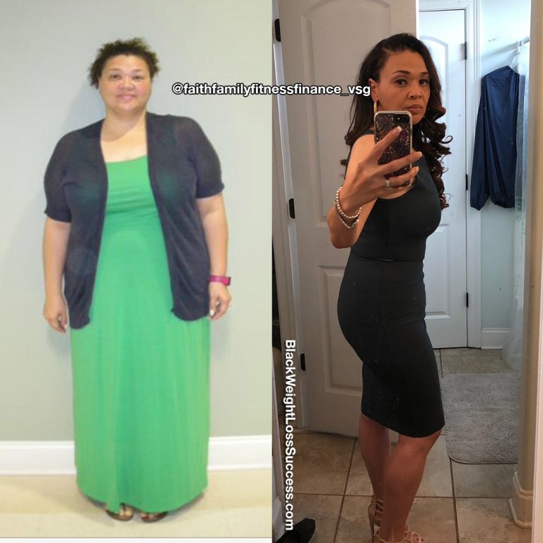 Chantel lost 115 pounds - Black Weight Loss Success
