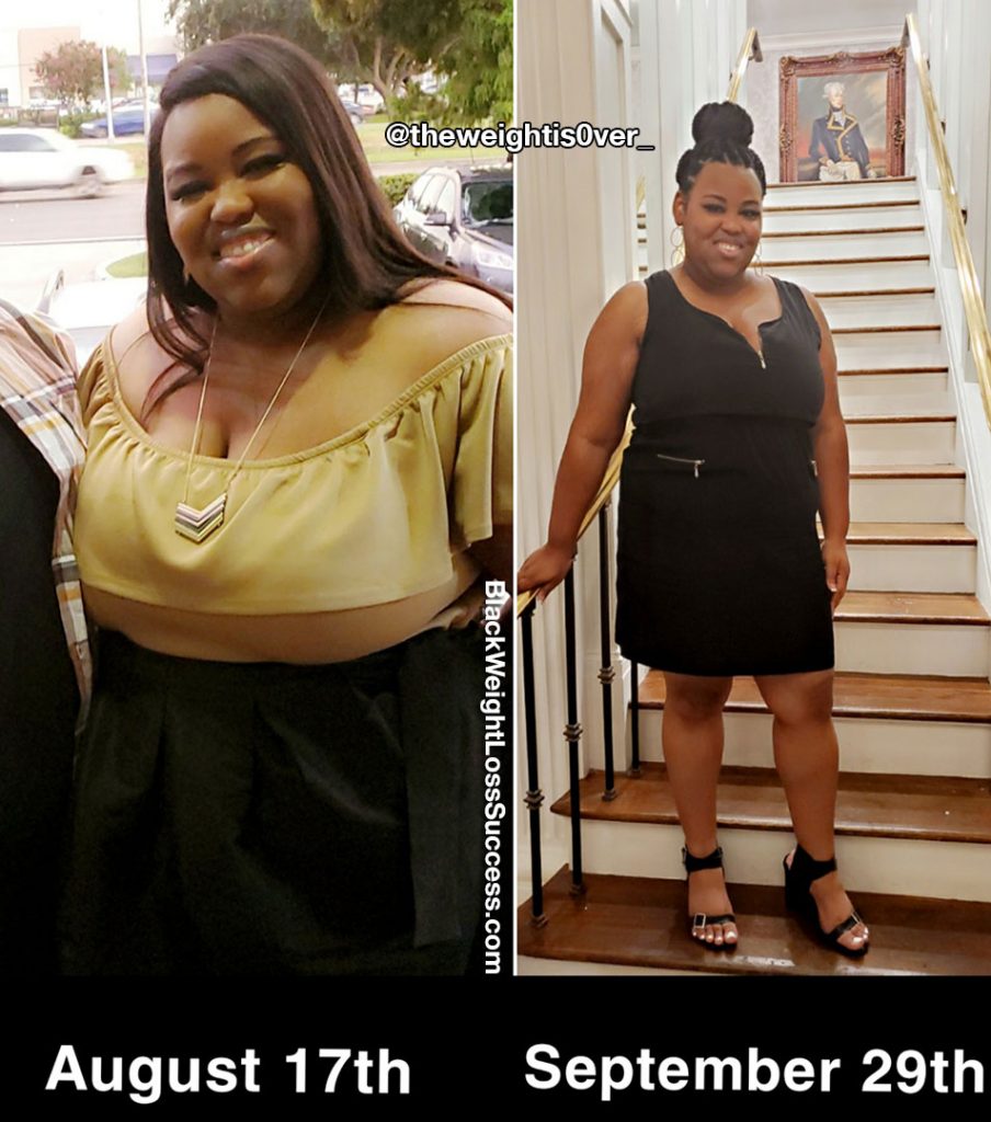 Michelle lost 102 pounds - Black Weight Loss Success