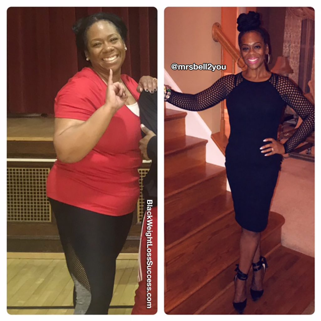 Angela lost 83 pounds - Black Weight Loss Success