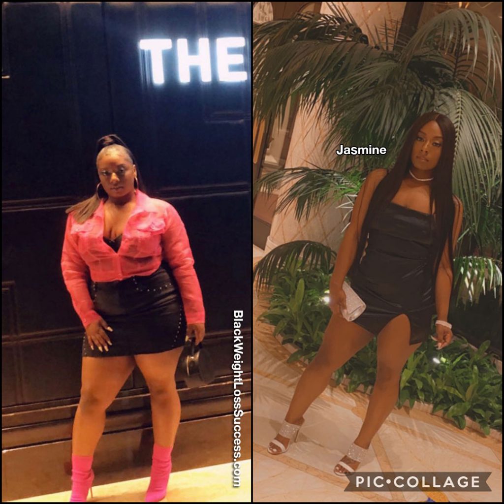 Jasmine lost 79 pounds - Black Weight Loss Success