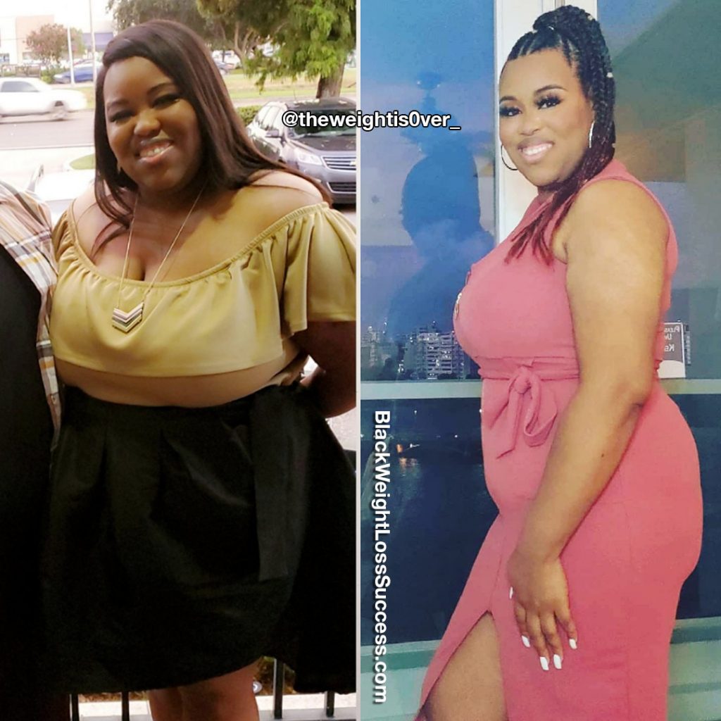 Michelle lost 102 pounds - Black Weight Loss Success