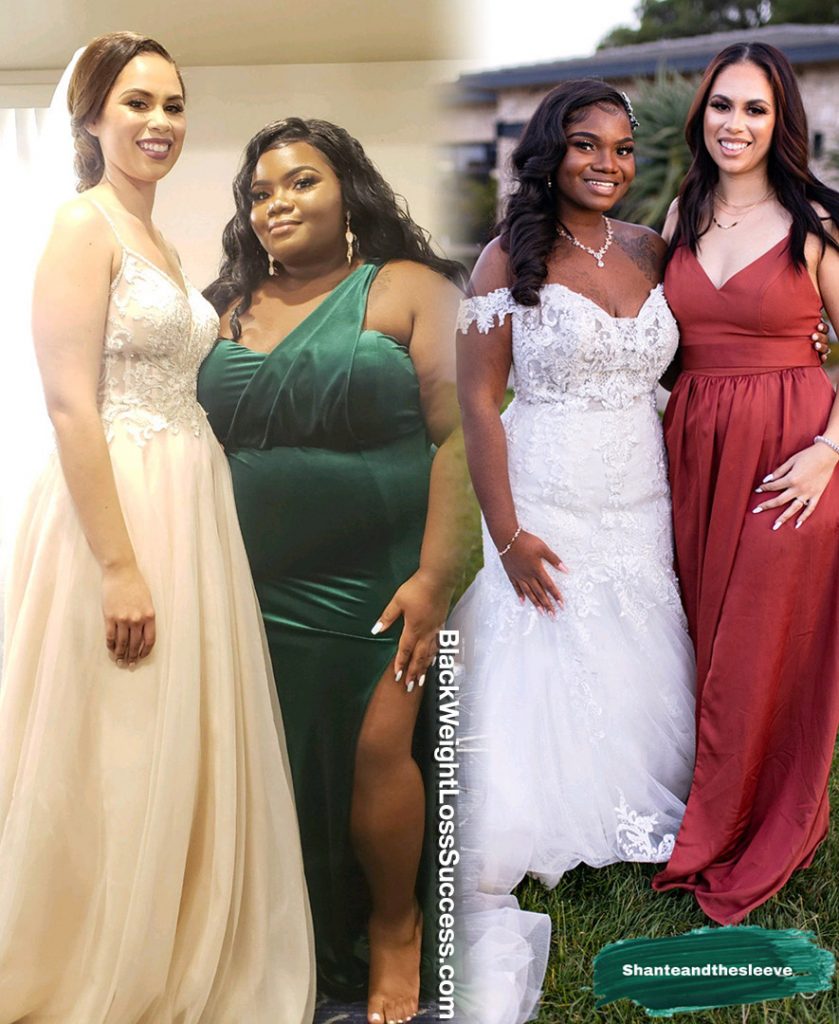 Shante lost 94 pounds | Black Weight Loss Success