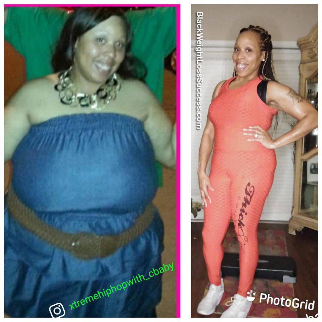 Corine lost 150 pounds - Black Weight Loss Success