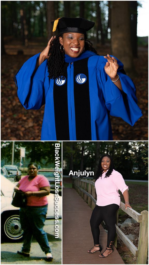 Anjulyn lost 78 pounds - Black Weight Loss Success