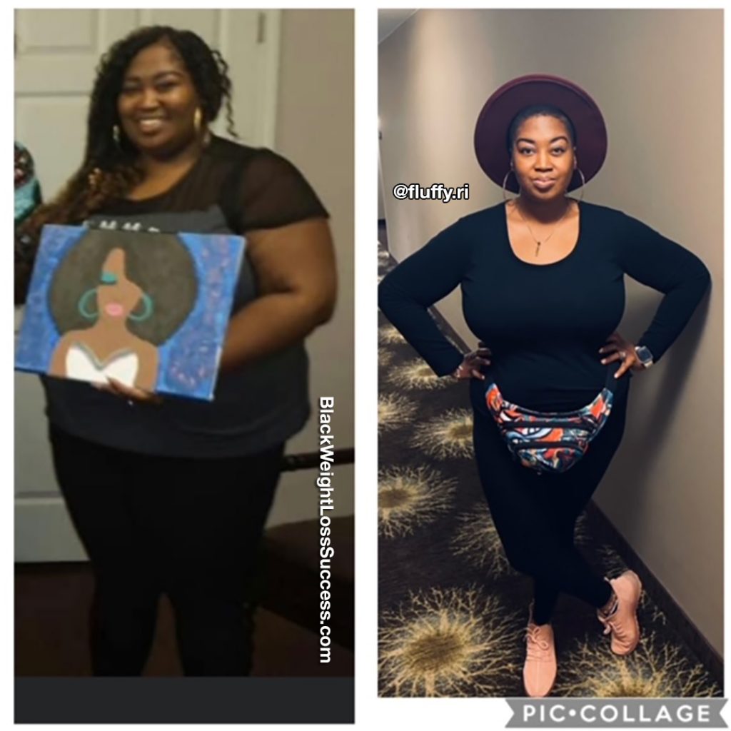 Maria lost 118 pounds - Black Weight Loss Success
