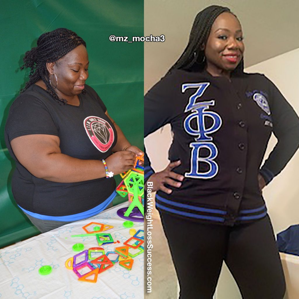 Renee lost 140 pounds - Black Weight Loss Success