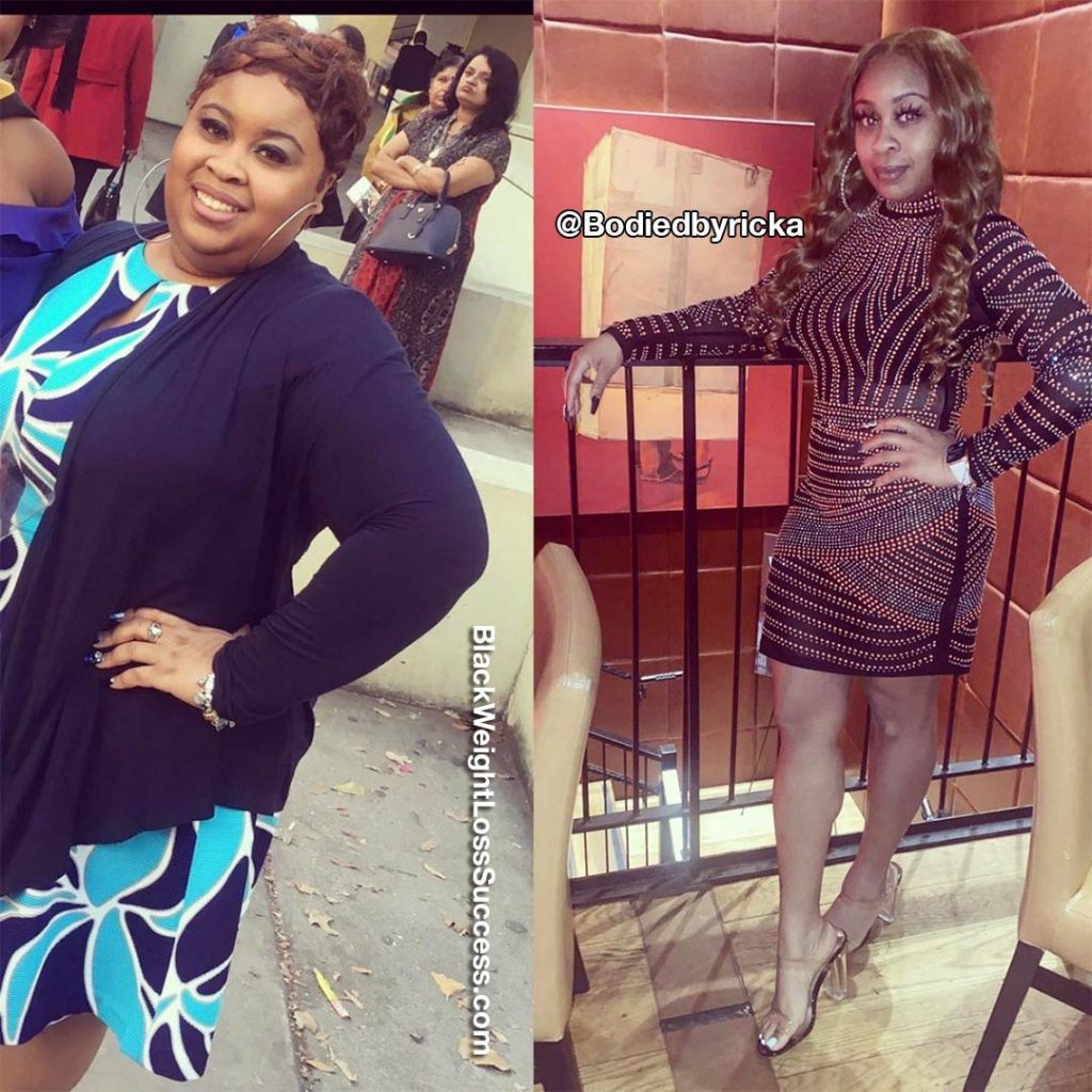 Ricka lost 87 pounds - Black Weight Loss Success