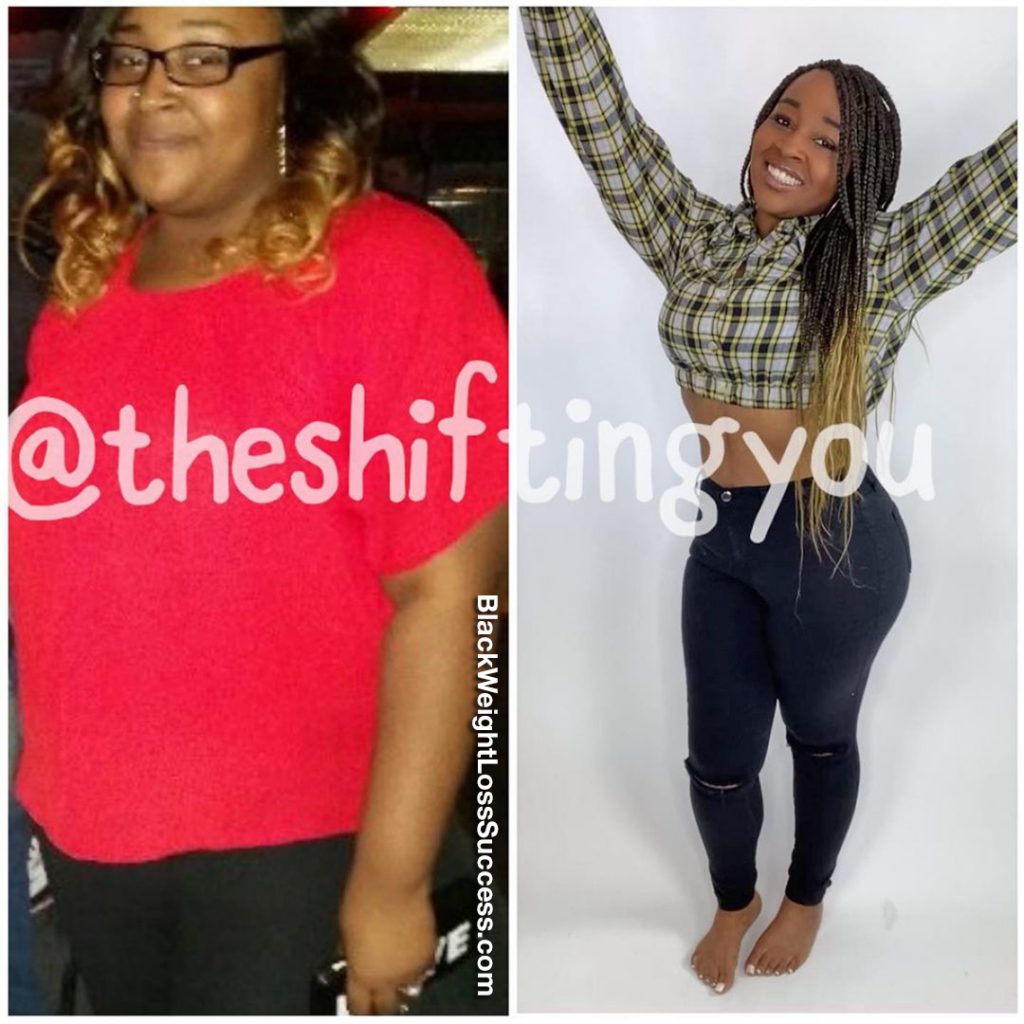 Chrys lost 110 pounds - Black Weight Loss Success