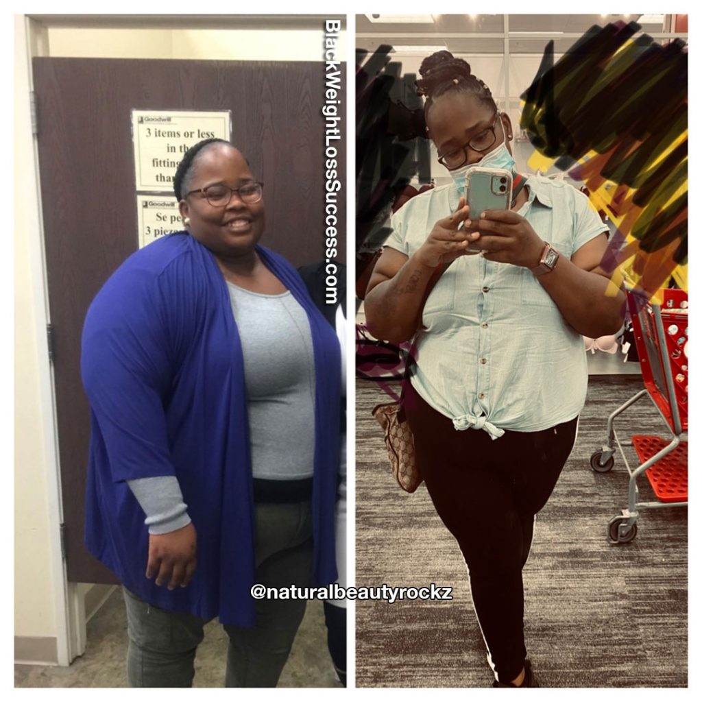 Janet lost 114 pounds - Black Weight Loss Success