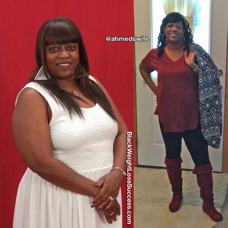 Neecy lost 47 pounds - Black Weight Loss Success