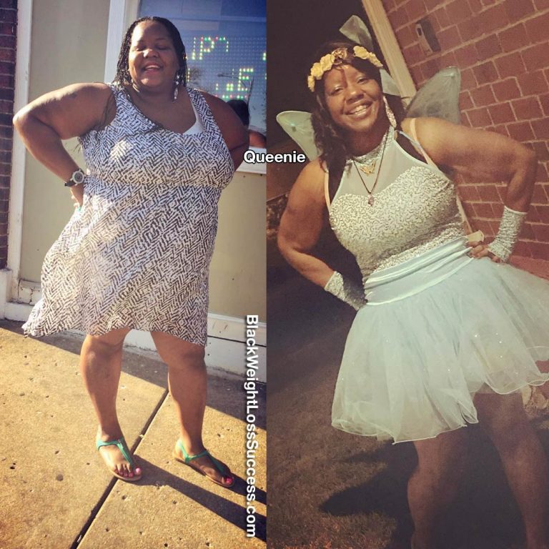Queenie lost 152 pounds - Black Weight Loss Success