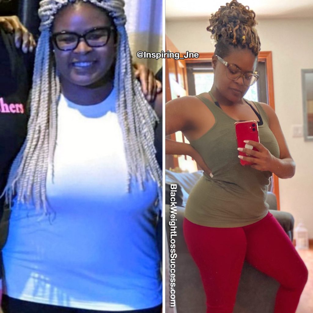 Ty lost 53 pounds - Black Weight Loss Success