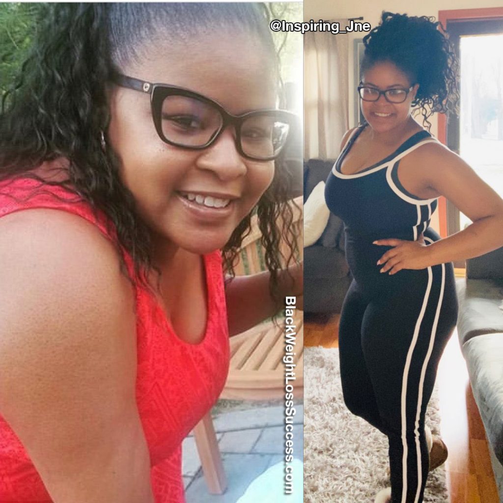 Ty lost 53 pounds - Black Weight Loss Success