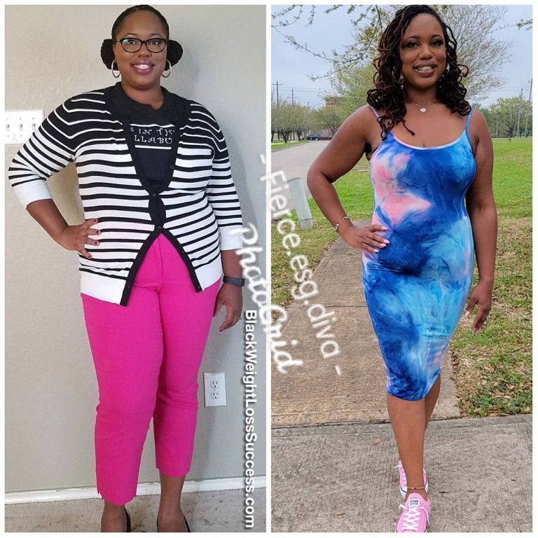 Kyra lost 82 pounds - Black Weight Loss Success