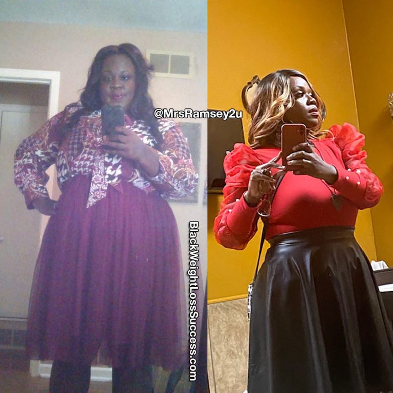 Shemeka lost 133 pounds - Black Weight Loss Success