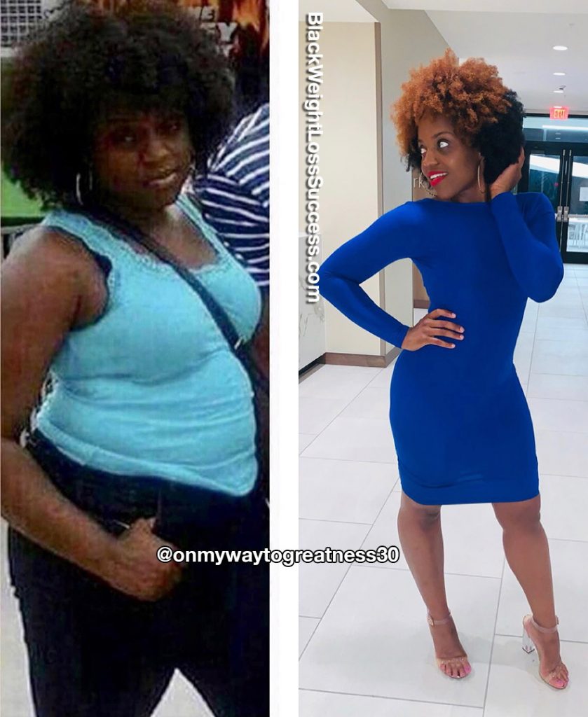 Ary lost 85 pounds - Black Weight Loss Success