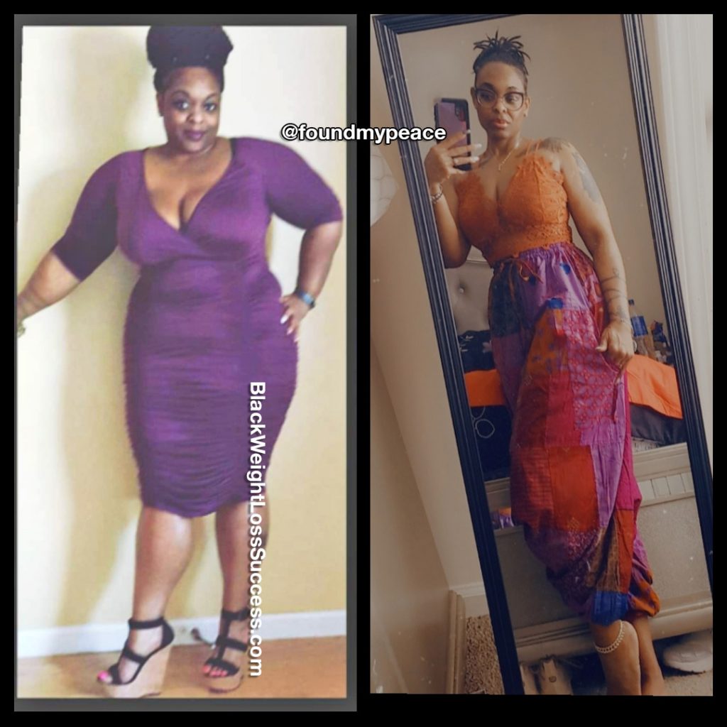 Channon lost 103 pounds - Black Weight Loss Success