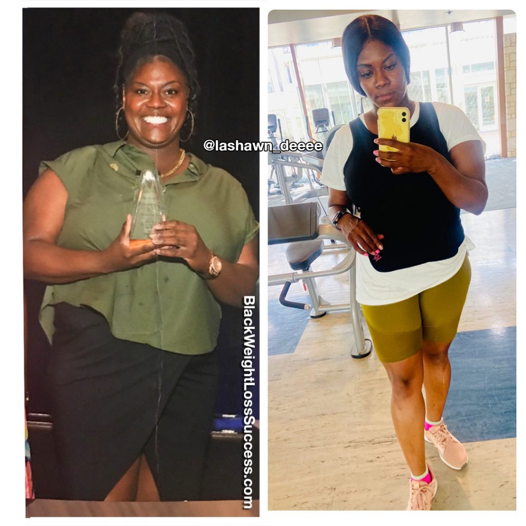 Crystal lost 47 pounds - Black Weight Loss Success