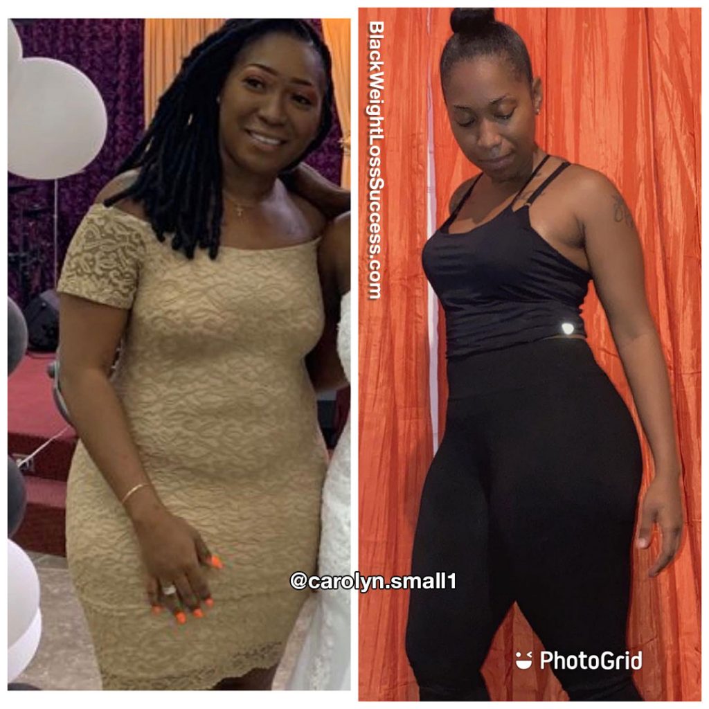 Carolyn lost 27 pounds - Black Weight Loss Success