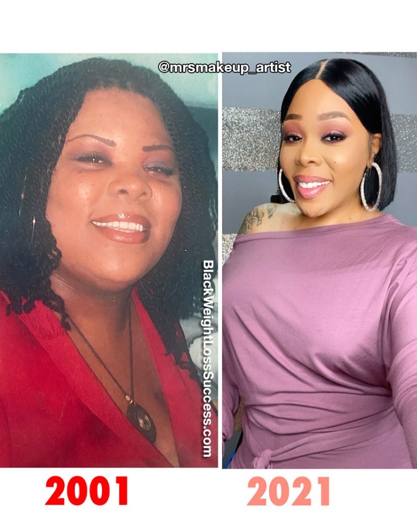 Nikki lost 44 pounds - Black Weight Loss Success