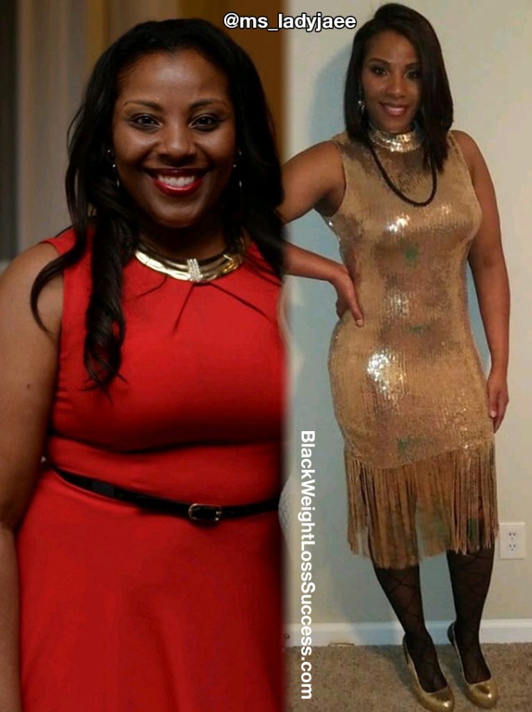 Jennifer lost 71 pounds - Black Weight Loss Success