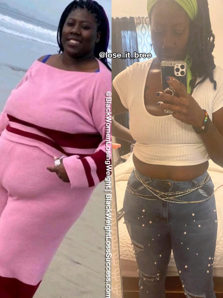 Sabrina lost 169 pounds - Black Weight Loss Success