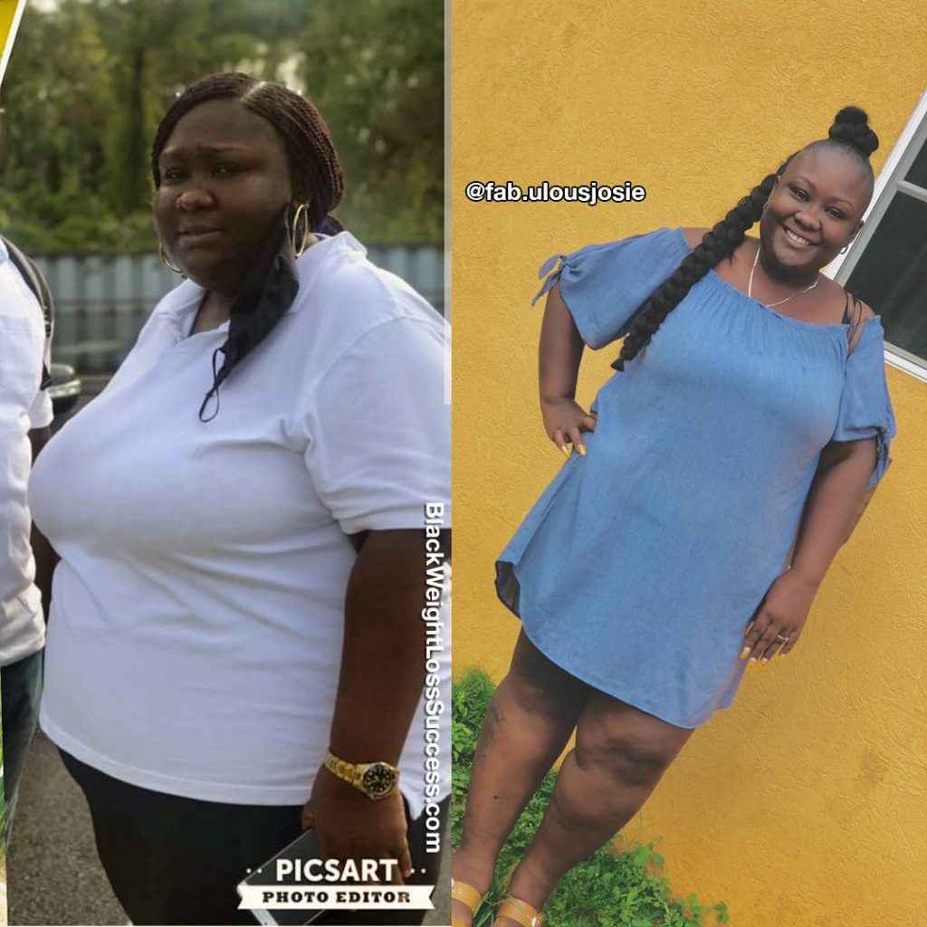 Josie Ann lost 66 pounds - Black Weight Loss Success