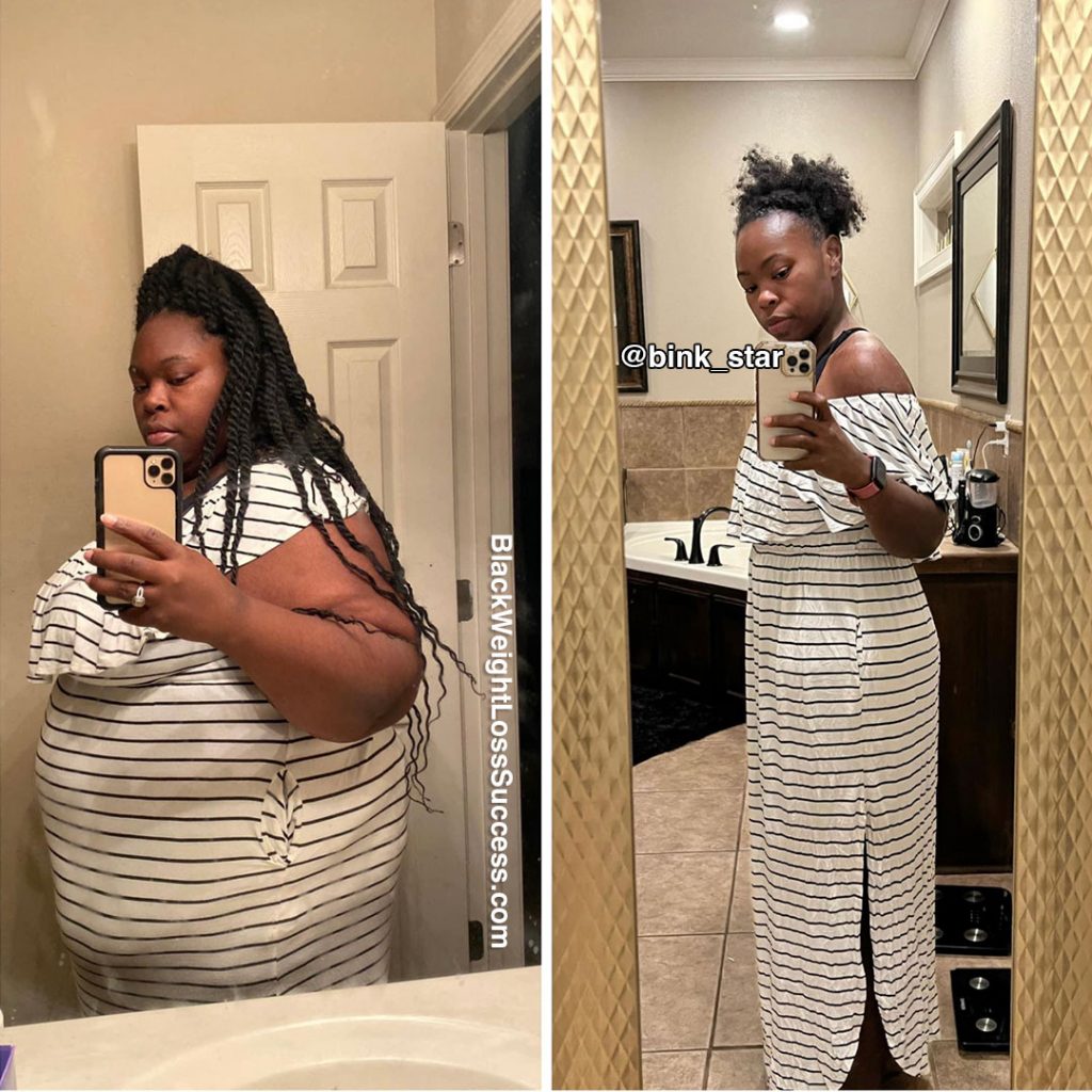 Bianca lost 267 pounds | Black Weight Loss Success