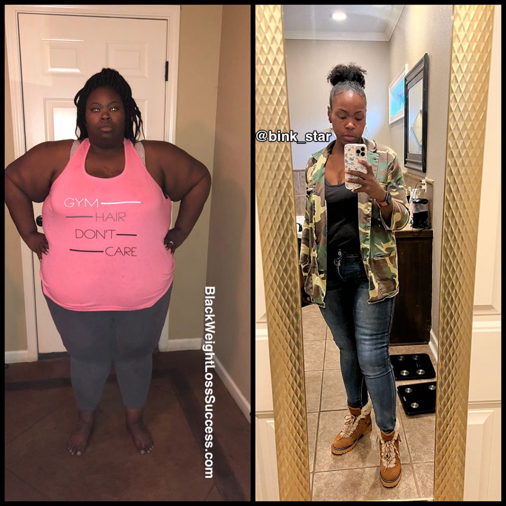 Bianca lost 267 pounds | Black Weight Loss Success