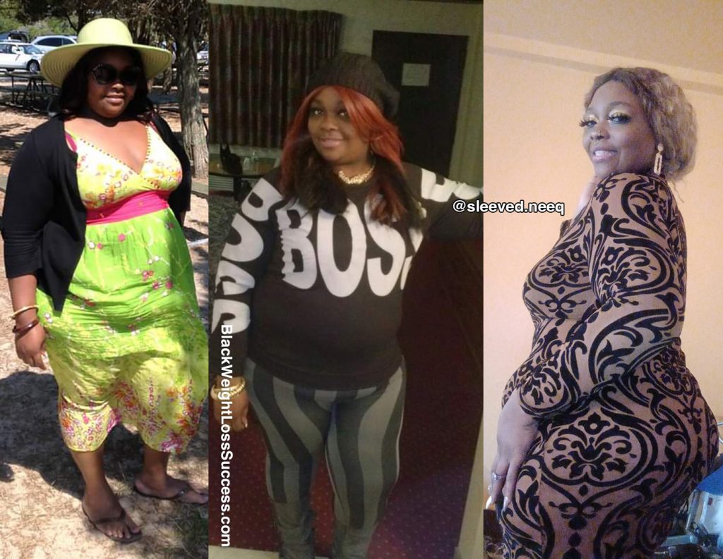 Shaneequa lost 112 pounds - Black Weight Loss Success