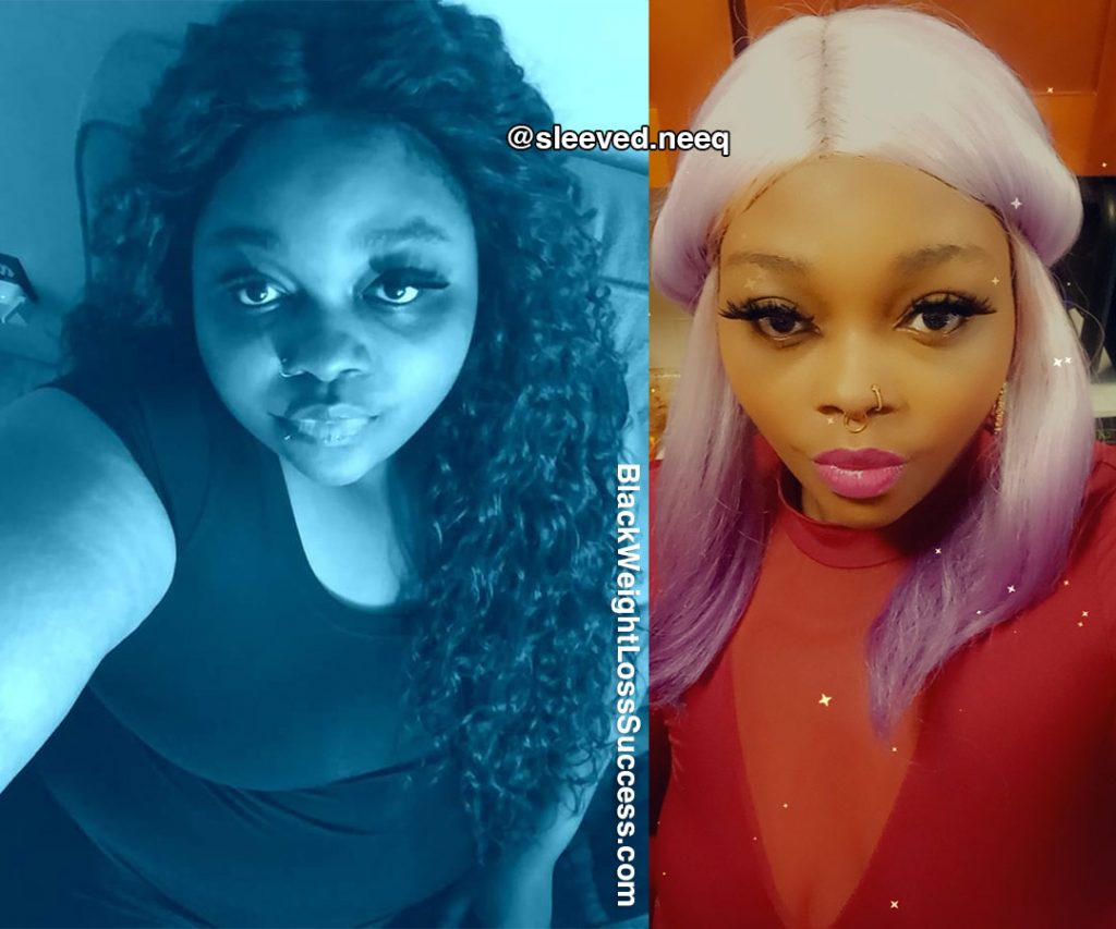 Shaneequa lost 112 pounds - Black Weight Loss Success