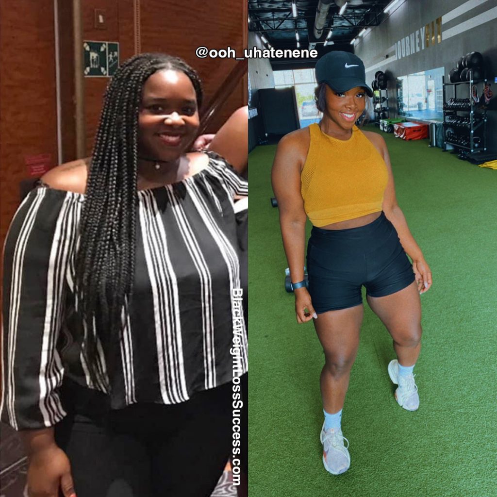 Shan lost 120 pounds - Black Weight Loss Success