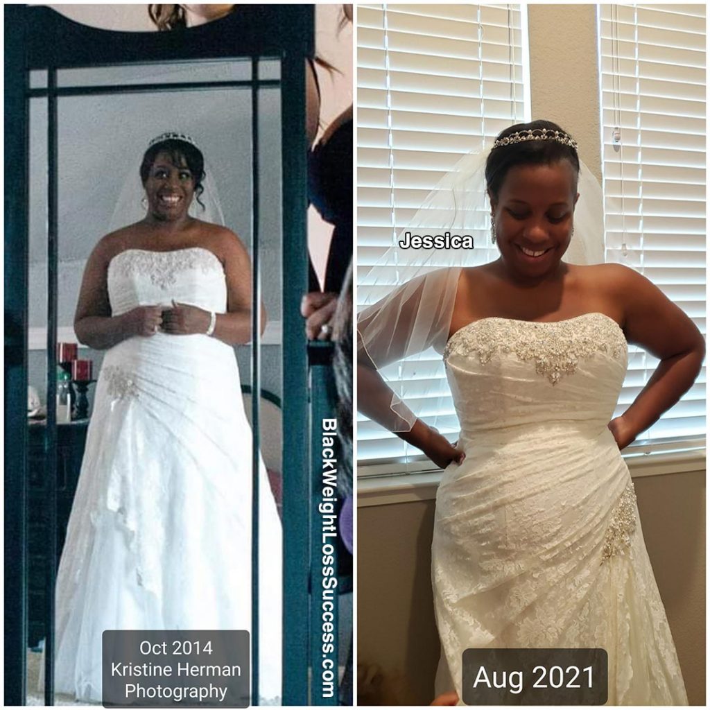 Jessica lost 73 pounds - Black Weight Loss Success