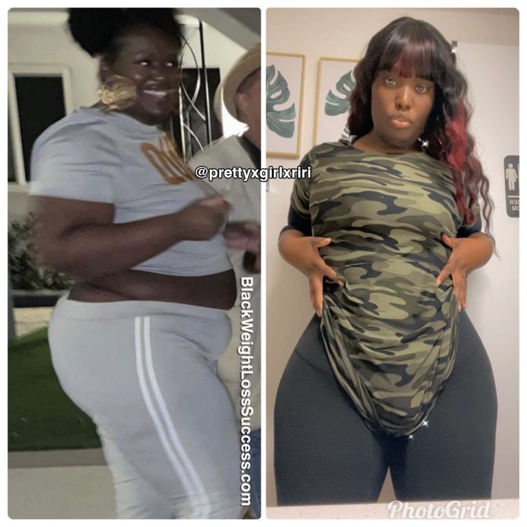 Riana lost 94 pounds - Black Weight Loss Success