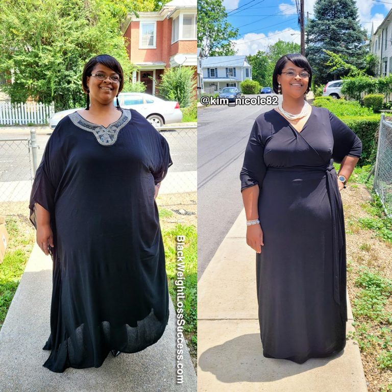 Kimberly lost 137 pounds - Black Weight Loss Success