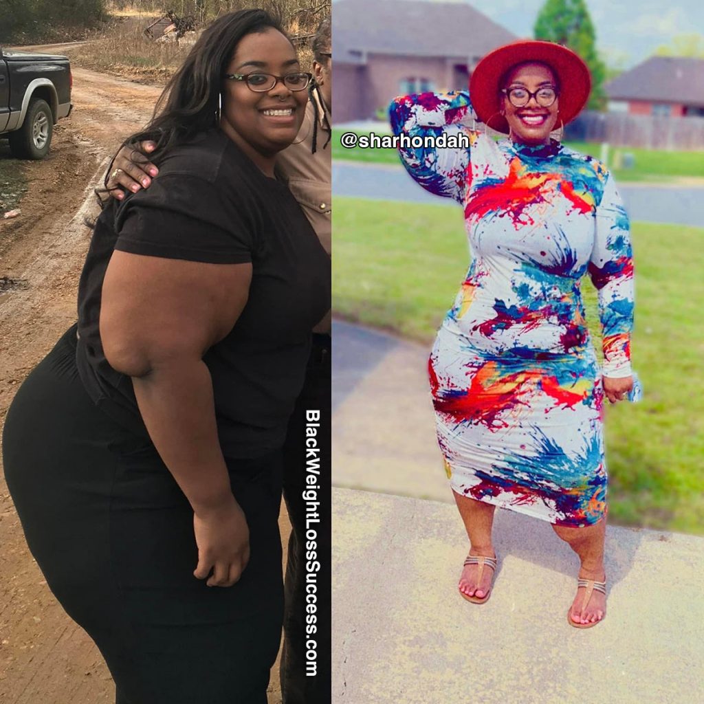 ShaRhonda lost 138 pounds - Black Weight Loss Success