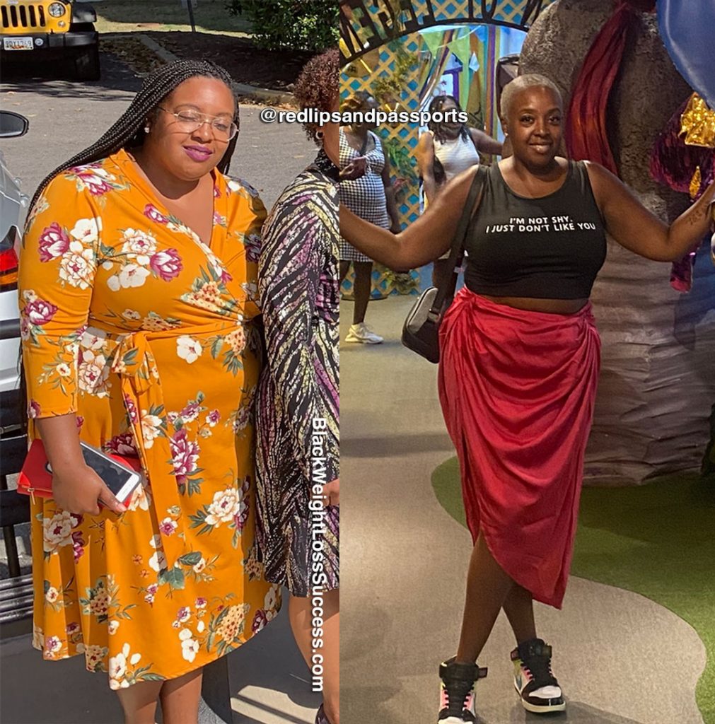 Jennifer lost 83 pounds - Black Weight Loss Success