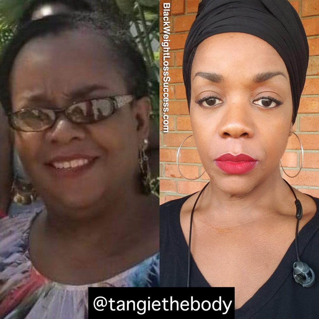 Tangie lost 75 pounds - Black Weight Loss Success