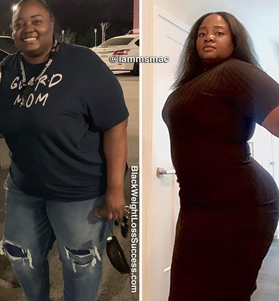 Yolanda lost 95 pounds - Black Weight Loss Success