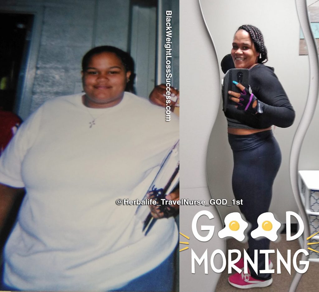 Natisia lost over 200 pounds - Black Weight Loss Success