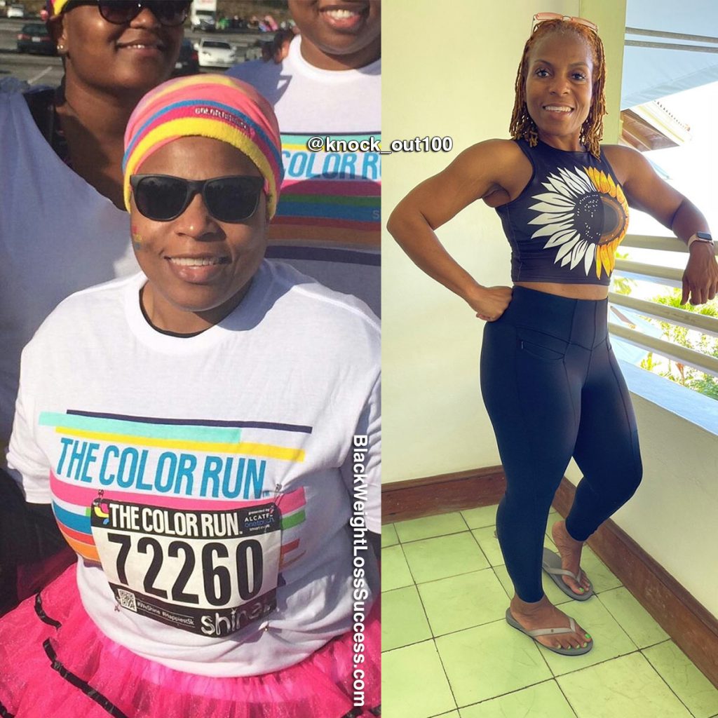 Karen lost 112 pounds - Black Weight Loss Success