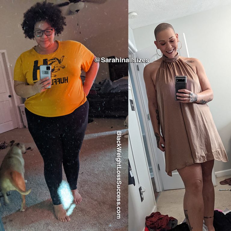 Sarah lost 166 pounds | Black Weight Loss Success
