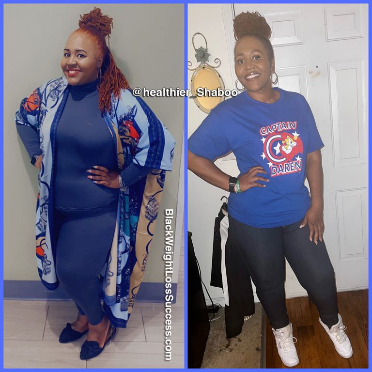 Sherronda lost 101 pounds - Black Weight Loss Success