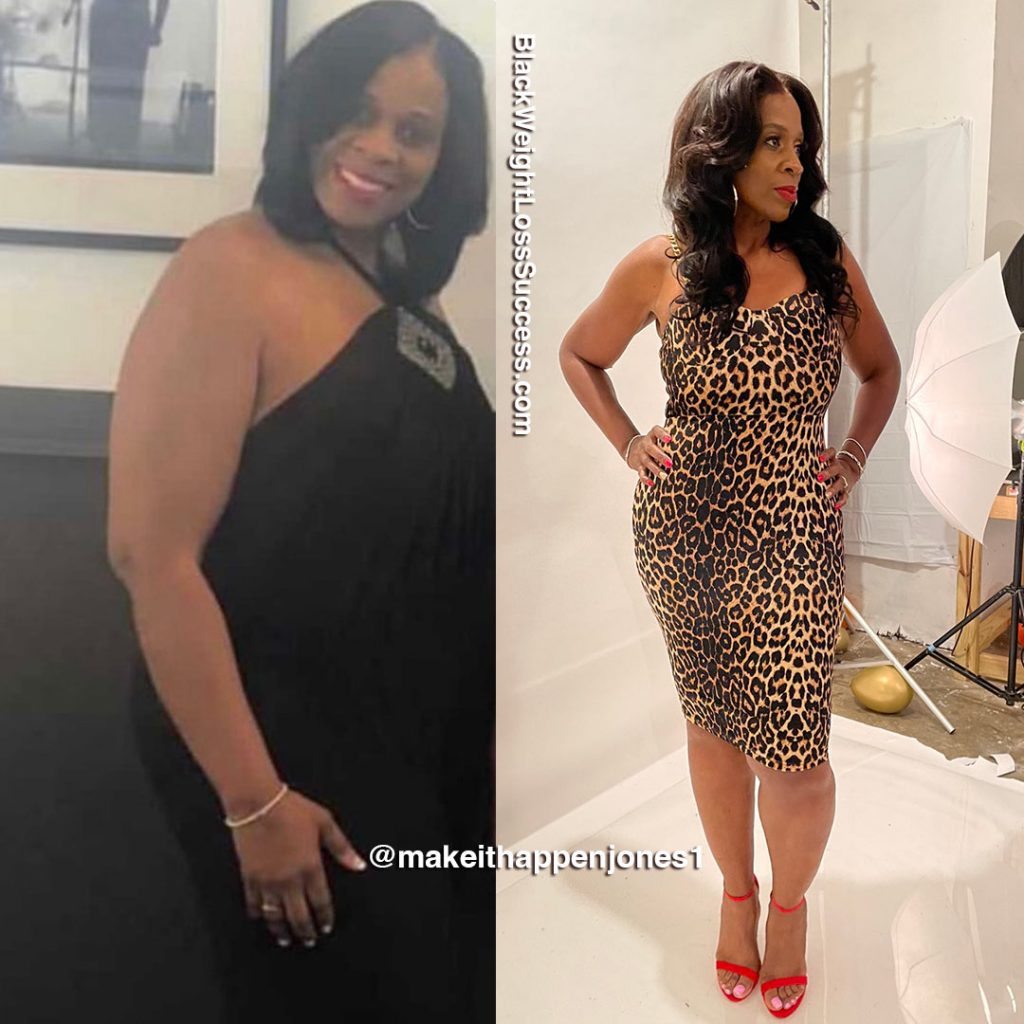 Candence lost 87 pounds - Black Weight Loss Success