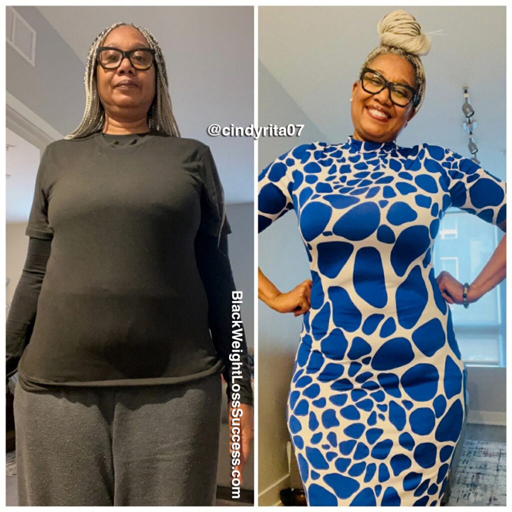 Cindy lost 27 pounds - Black Weight Loss Success
