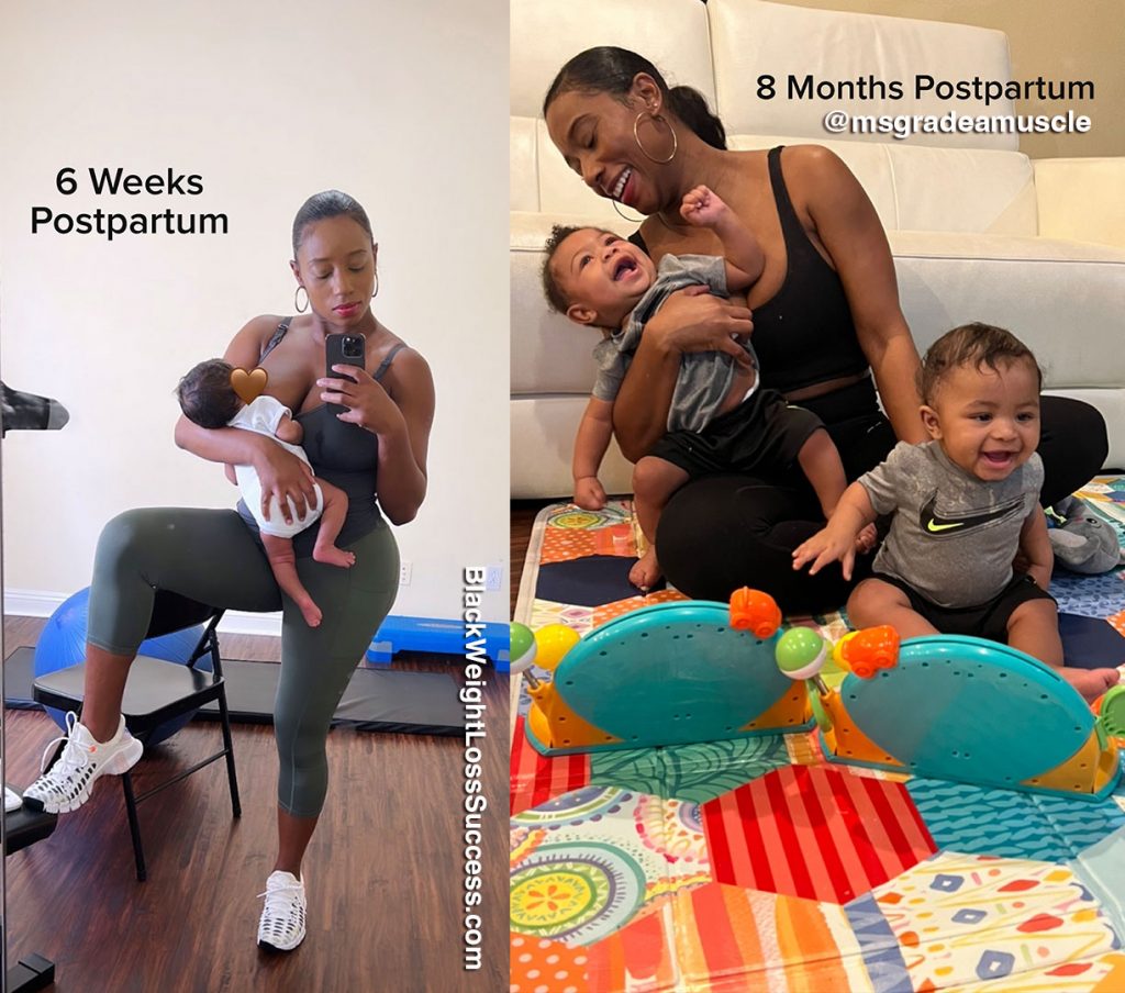 Ashley’s Healthy Pregnancy Journey - Black Weight Loss Success