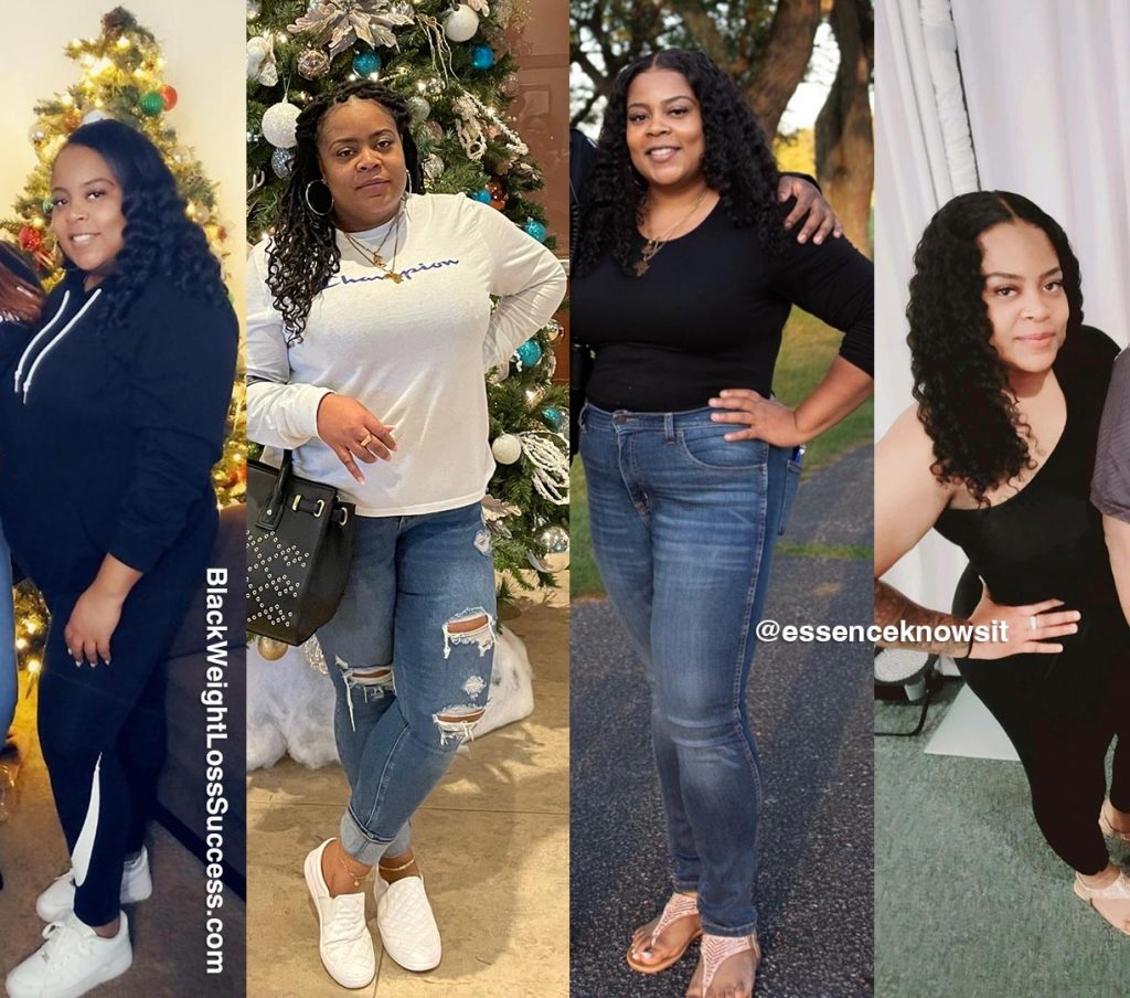 Essence lost 29 pounds - Black Weight Loss Success