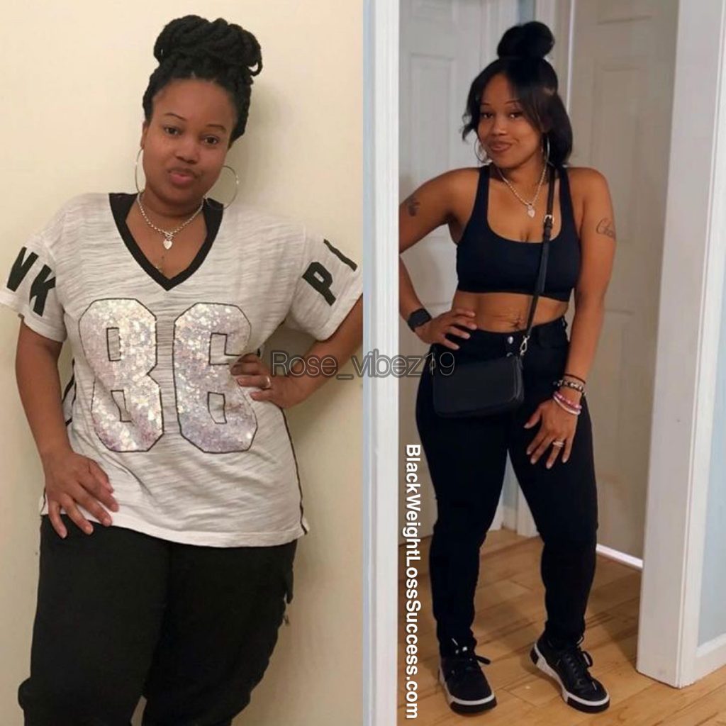 Nicki lost 74 pounds - Black Weight Loss Success