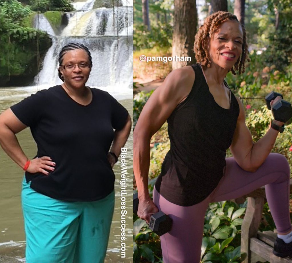 Pamela lost 132 pounds | Black Weight Loss Success