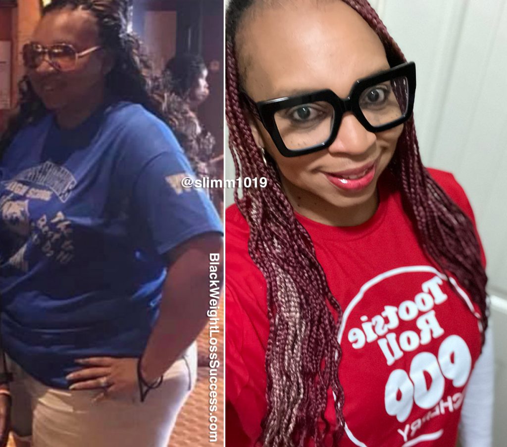 LaToya lost 38 pounds - Black Weight Loss Success